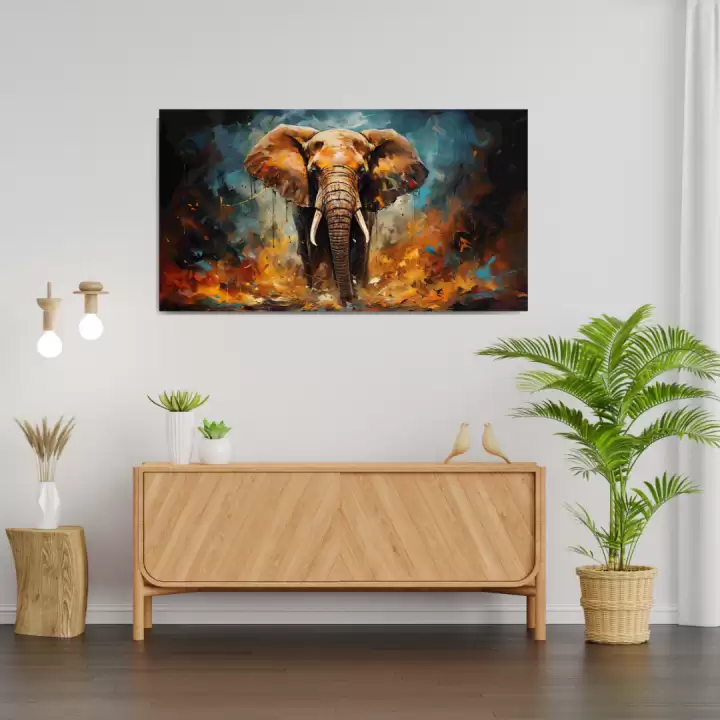 Elephant Painting in Vastu Shastra - YF Decor