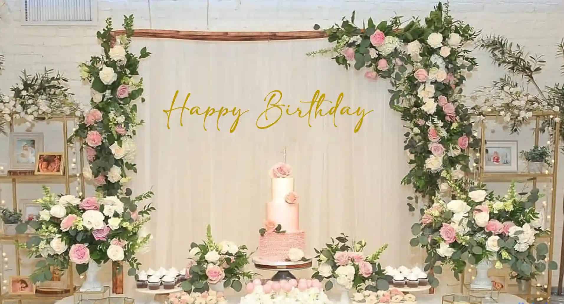Simple Birthday Decoration ideas at home - YF Decor