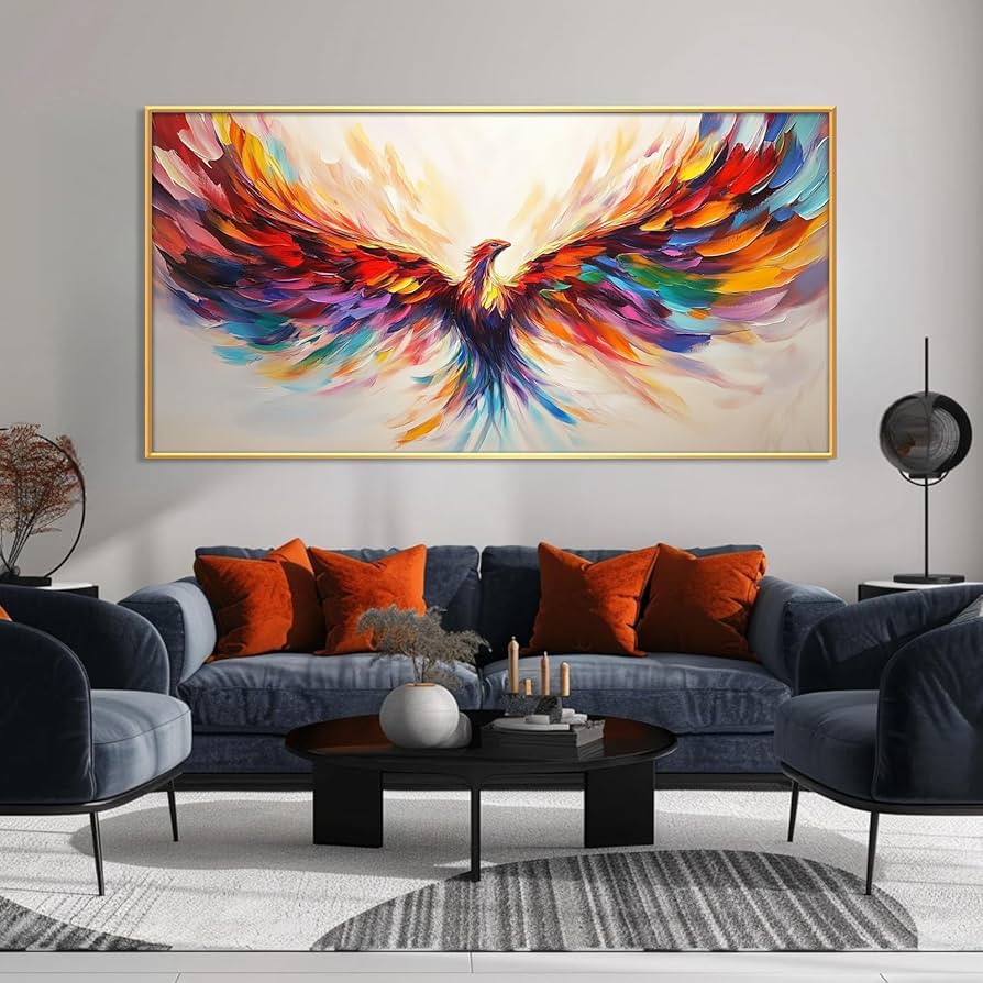Phoenix Bird Painting Vastu - YF Decor