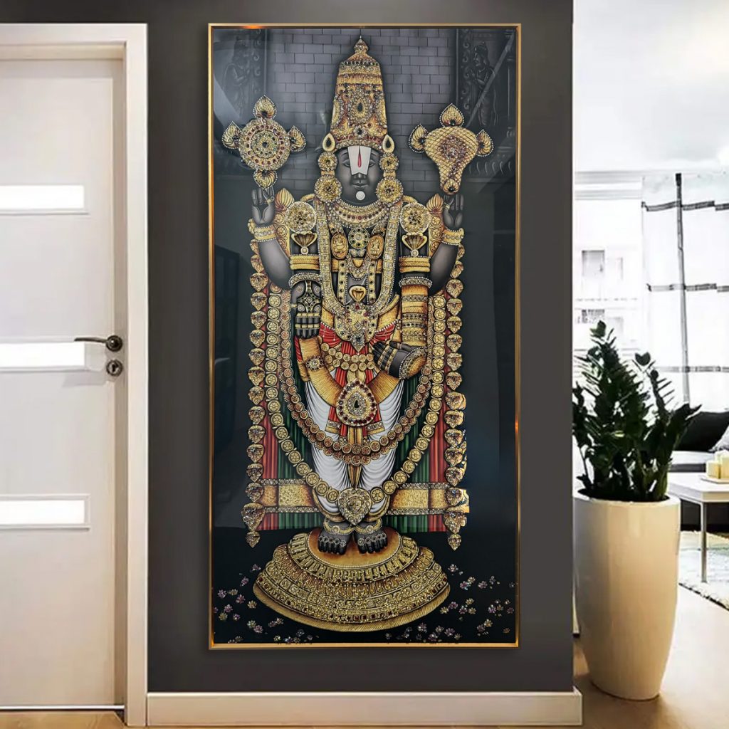 Buy Balaji Eternal Splendor Crystal Glass Painting online in India - YF ...