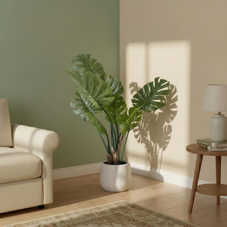 Buy Monstera Deliciosa Floor Artificial Plant online in India - YF Decor