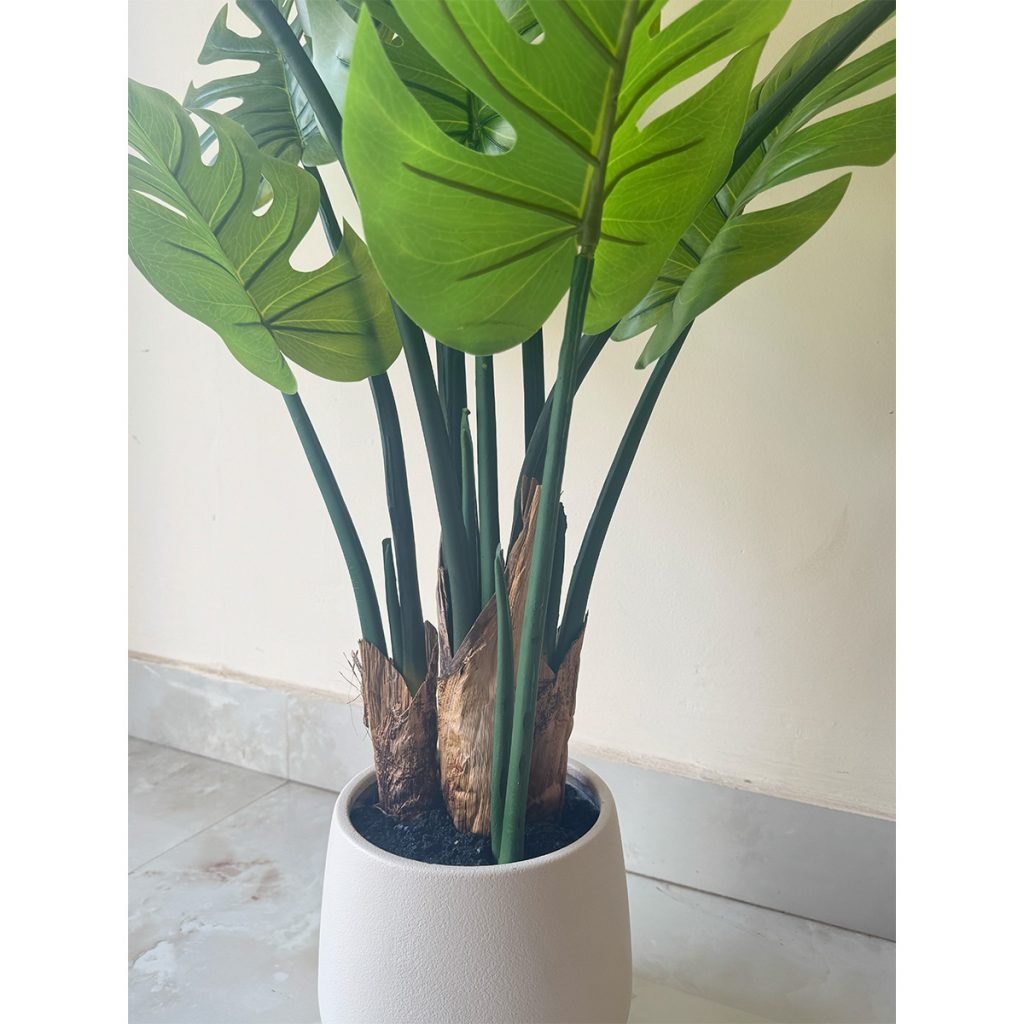 Buy Monstera Deliciosa Floor Artificial Plant online in India - YF Decor